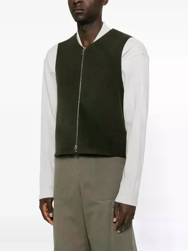 RIER Sleeveless Zip-fastening Gilet
