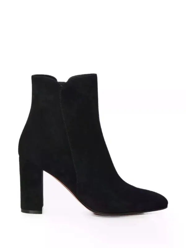 GIANVITO ROSSI Lisa Suede Ankle Boots