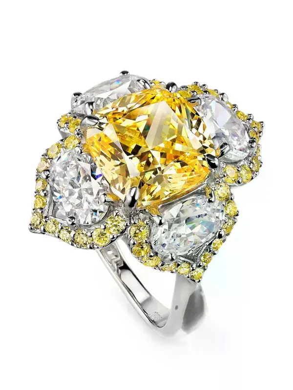 ANABELA CHAN Lotus Diamond Ring