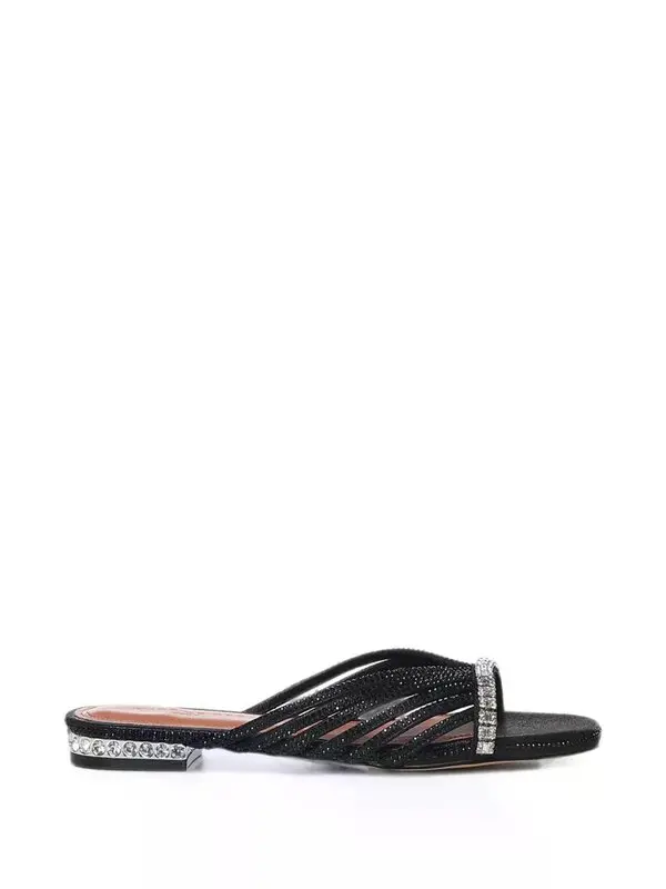 Kurt Geiger Crystal Embellished Flat Mules