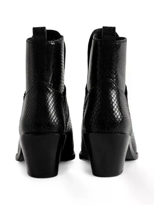 Zadig&Voltaire Tyler Neo Snakeskin-effect Boots