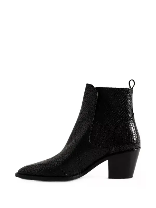 Zadig&Voltaire Tyler Neo Snakeskin-effect Boots