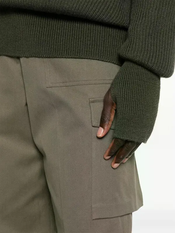 RIER Half-zip Ribbed-knit Sweater