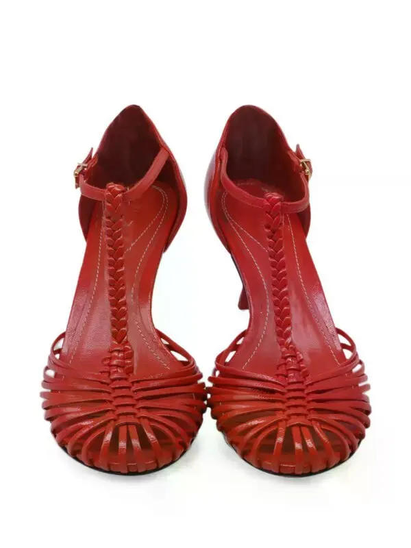 Zimmermann Braided T-strap Pumps
