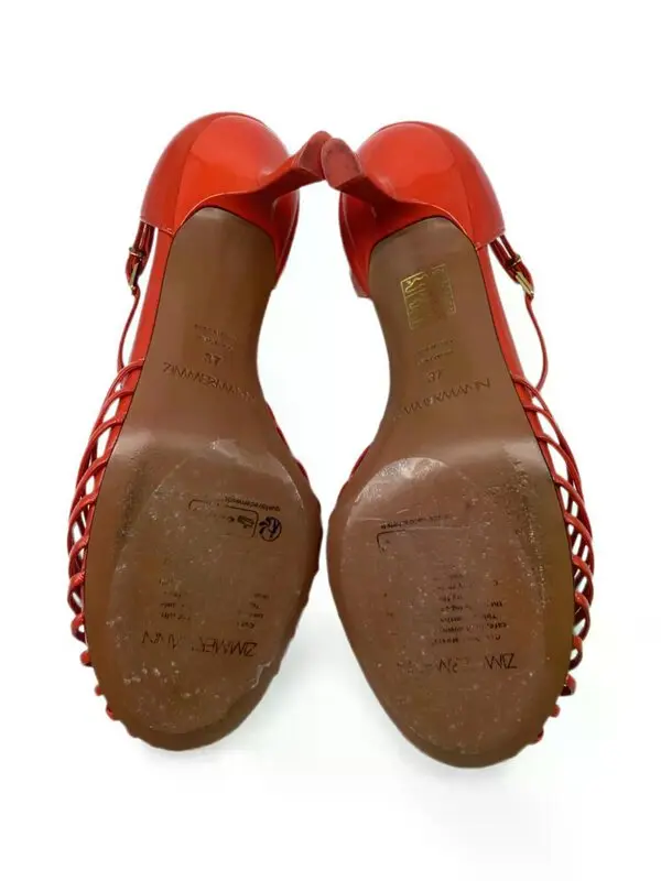 Zimmermann Braided T-strap Pumps