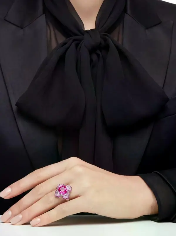 ANABELA CHAN Fuchsia Lotus Ring