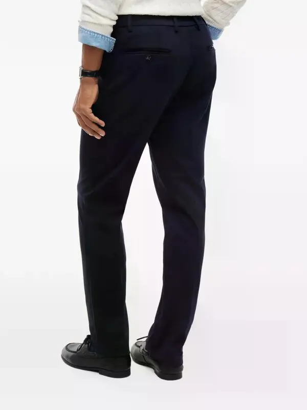 Tommy Hilfiger Logo Plaque Slim-fit Trousers