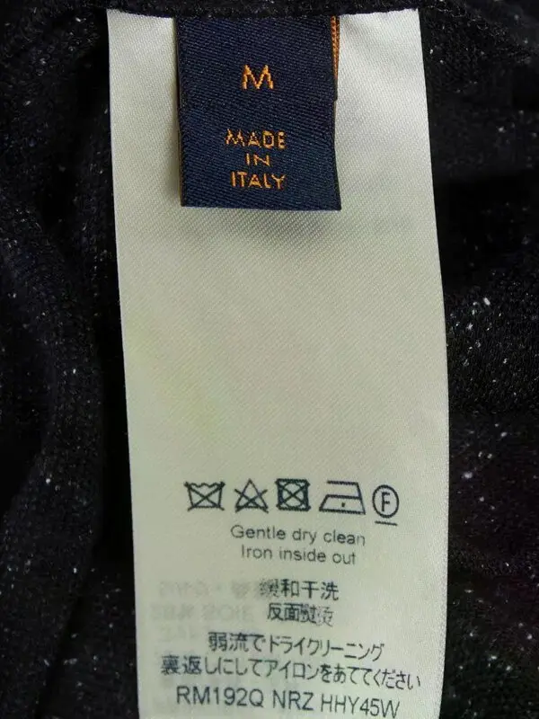 LOUIS VUITTON Monogram Knit Polo Shirt