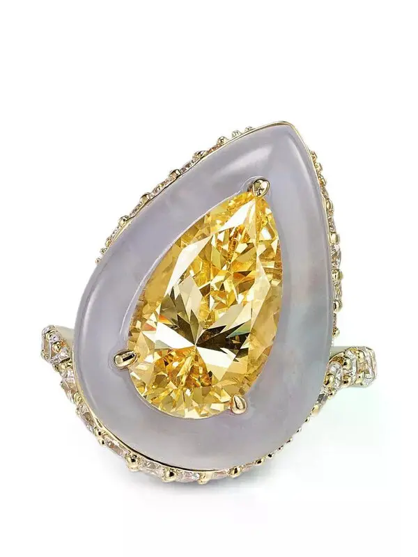 ANABELA CHAN Elixir Chalcedony Ring