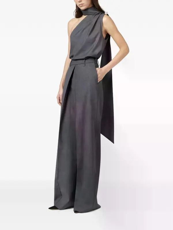 Giuseppe Di Morabito Wrap-detail Wide-leg Trousers