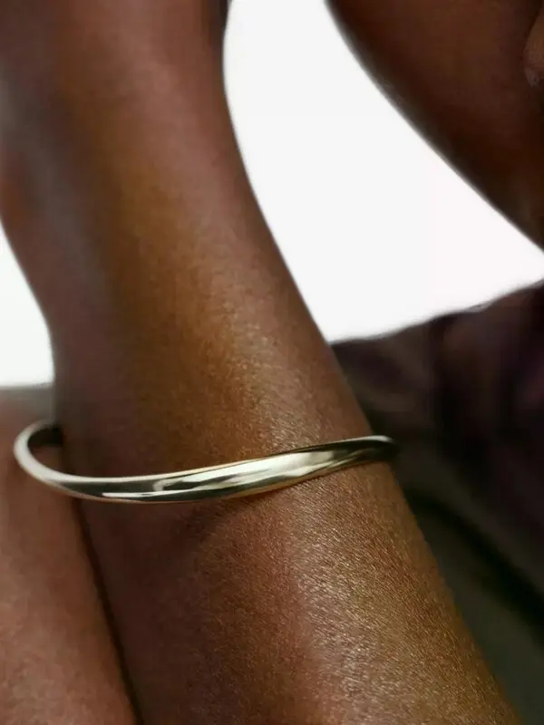 Monica Vinader Swirl Bangle Bracelet