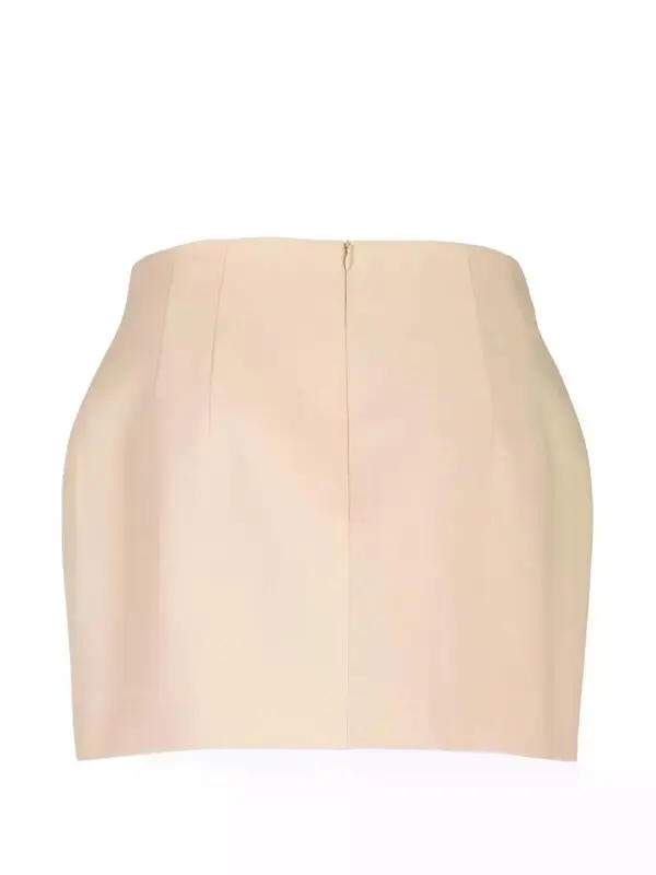 Wardrobe.NYC Dart-detail Mini Skirt