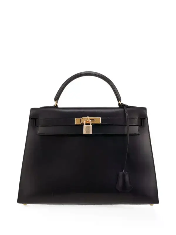 Hermès 1996 32 Kelly Handbag - Black