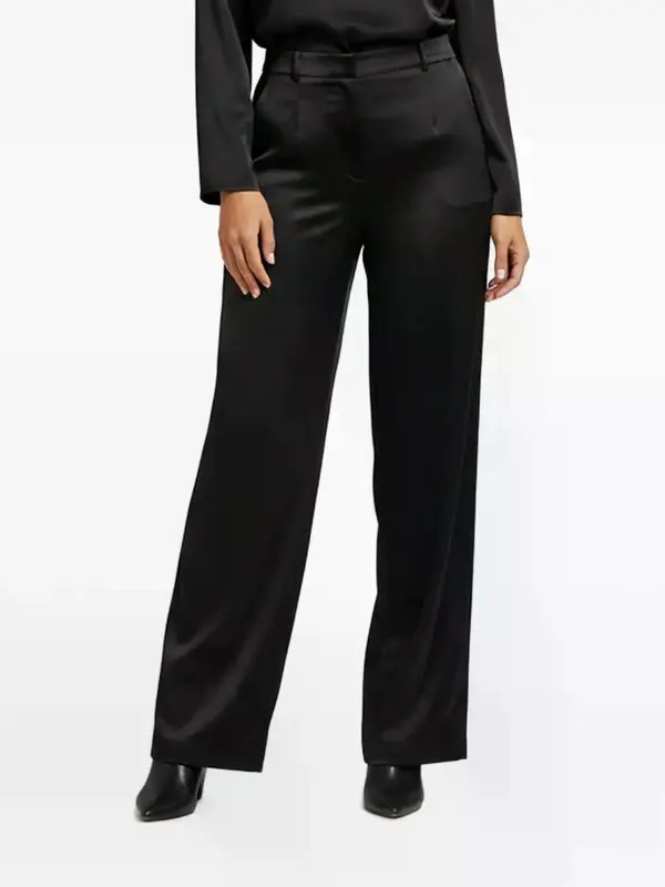 Magda Butrym Satin Straight-fit Trousers