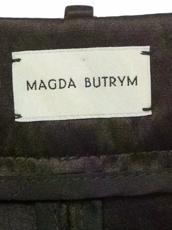 Magda Butrym Satin Straight-fit Trousers