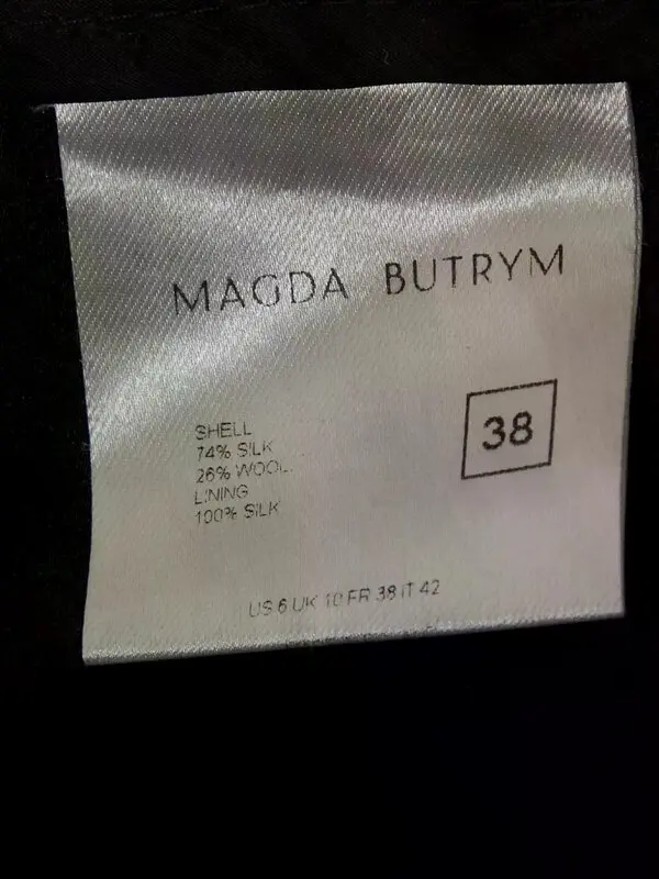 Magda Butrym Satin Straight-fit Trousers