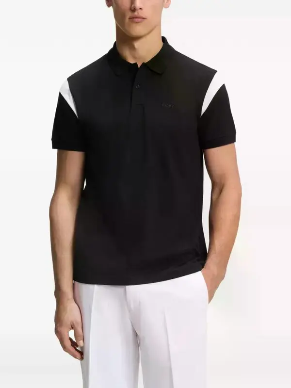 BOSS Paddy Colour-block Polo Shirt