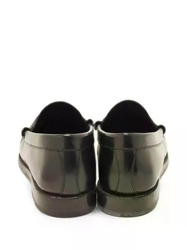 Celine Leather Penny Strap Loafers