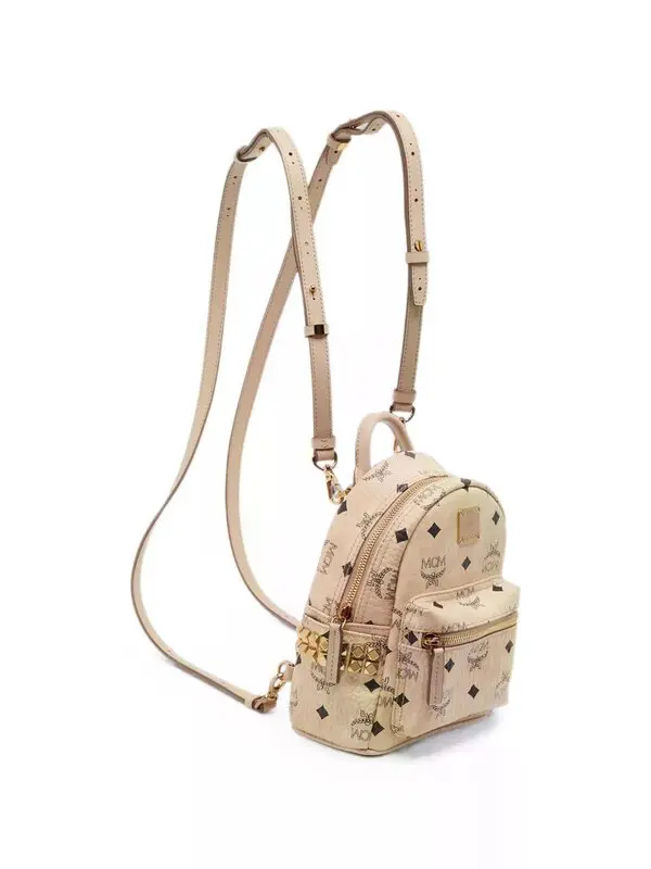 Mcm Mini Stark Visetos Backpack