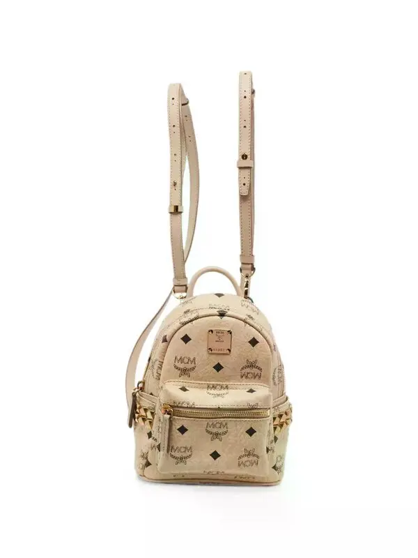 Mcm Mini Stark Visetos Backpack