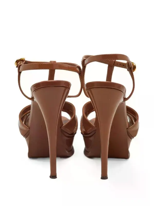 Saint Laurent Tribute Chain-link Platform Sandals