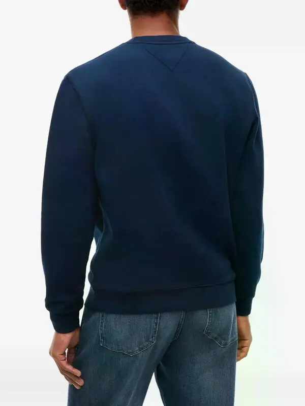Tommy Hilfiger Logo-patch Crew-neck Sweater