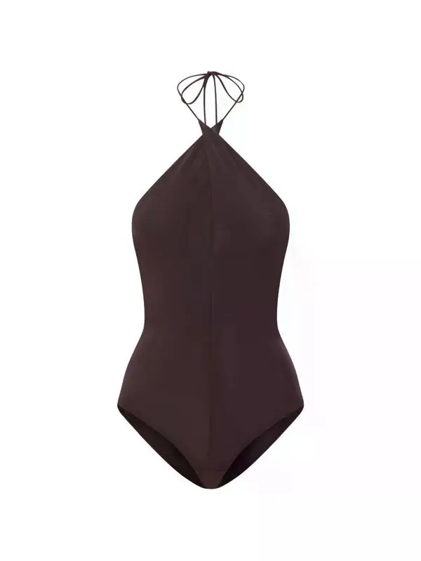 Alex Perry Cross-tie Halterneck Bodysuit