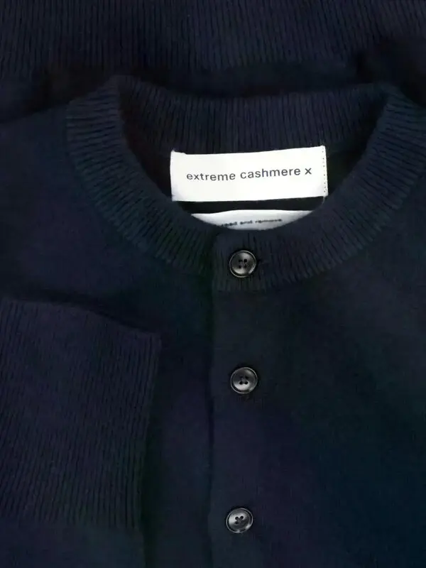 Extreme Cashmere Button Little Cardigan