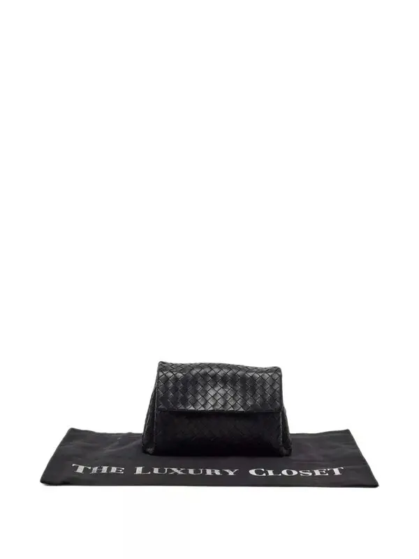Bottega Veneta Intrecciato Leather Clutch Bag