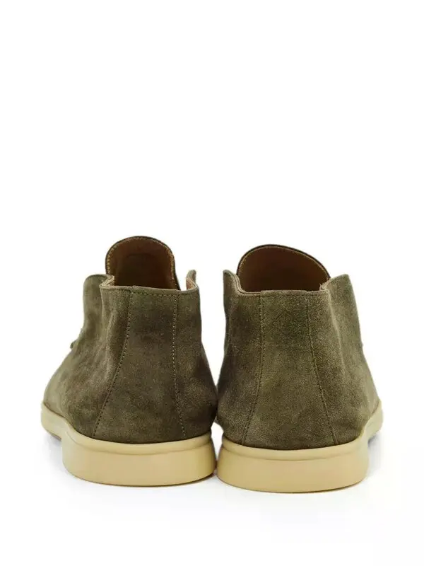Loro Piana Open Walk Desert Boots - Green
