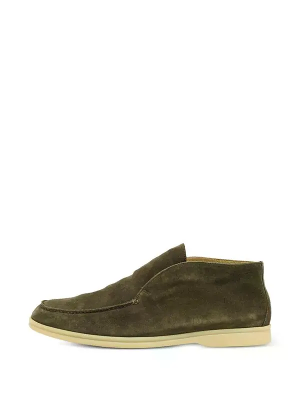 Loro Piana Open Walk Desert Boots - Green