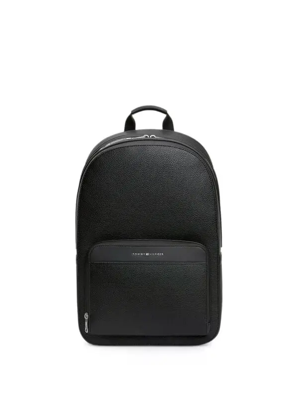 Tommy Hilfiger Grained-texture Logo-plaque Backpack