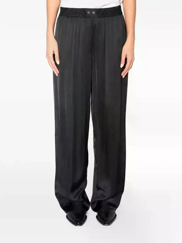 Zadig&Voltaire Wide-leg Satin Trousers
