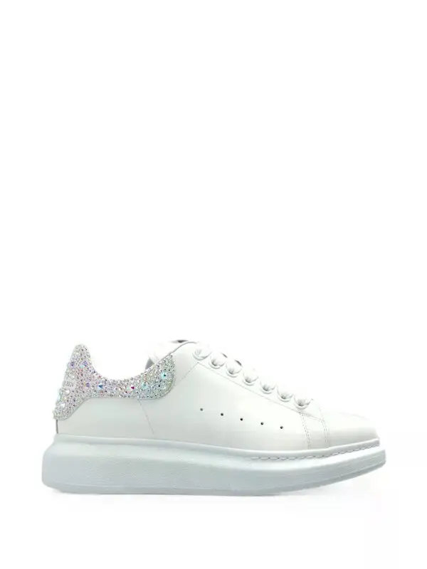 Alexander McQueen Oversized Crystal-embellished Sneakers