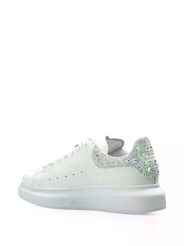 Alexander McQueen Oversized Crystal-embellished Sneakers