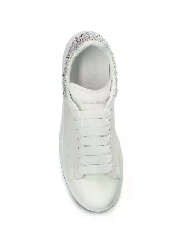 Alexander McQueen Oversized Crystal-embellished Sneakers