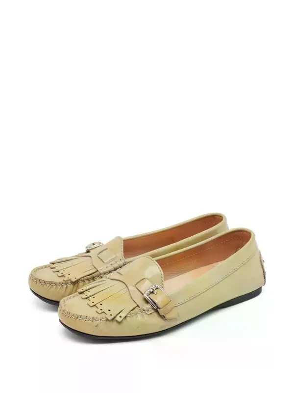 TOD'S Gommino Fringed Buckle Loafers