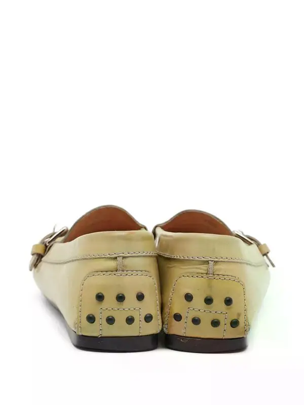 TOD'S Gommino Fringed Buckle Loafers