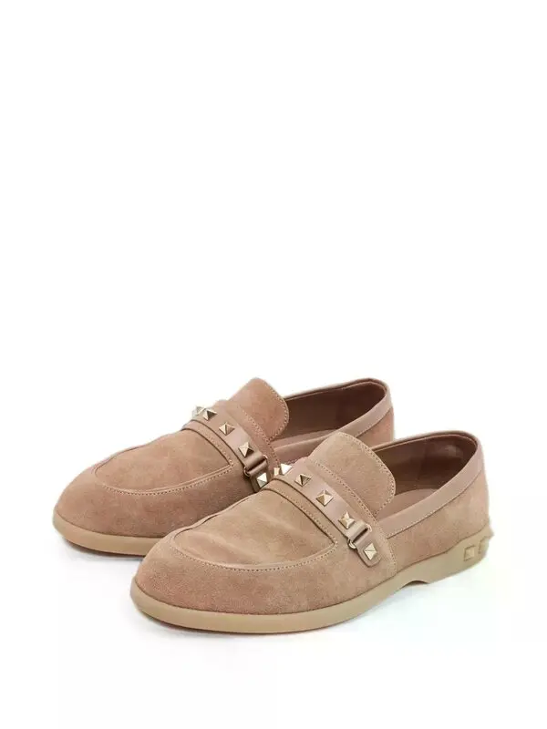 Valentino Garavani Rockstud Detail Loafers
