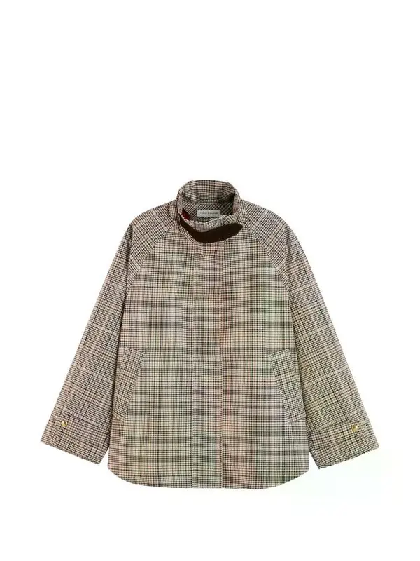 Tommy Hilfiger Checked Storm Flap Jacket
