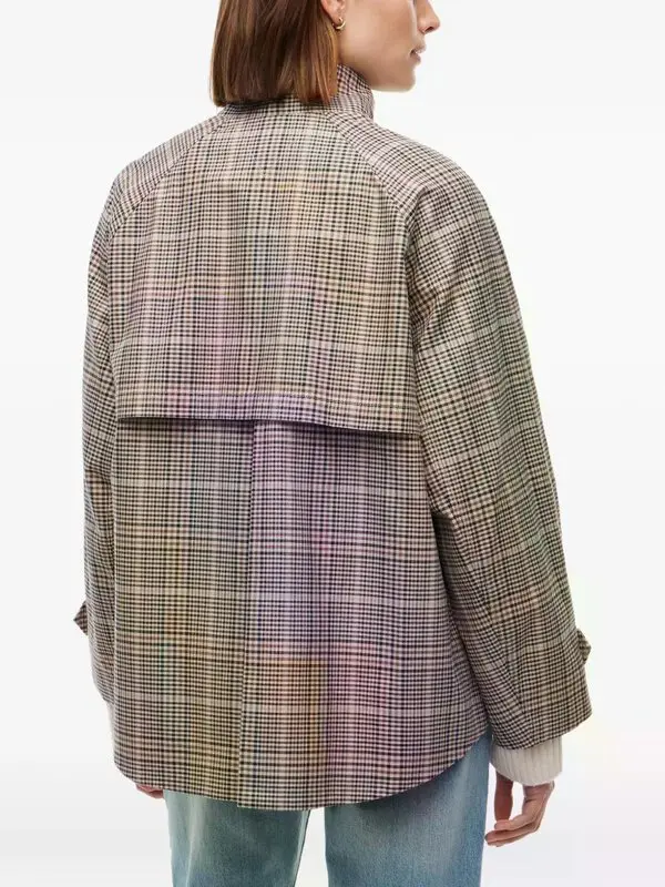 Tommy Hilfiger Checked Storm Flap Jacket