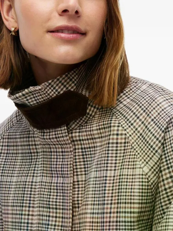 Tommy Hilfiger Checked Storm Flap Jacket