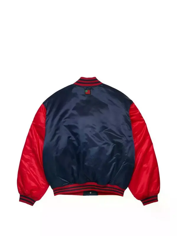 DENIM TEARS Varsity Jacket With Logo Patch