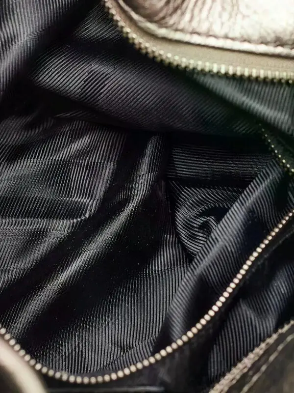 Burberry Check-print Drawstring Shoulder Bag