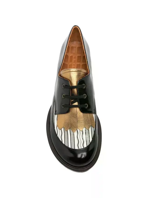 Chie Mihara Jeripa Fringe-detail Leather Shoes