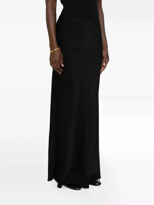 Fabiana Filippi Satin-finish Maxi Skirt
