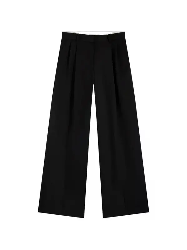 Tommy Hilfiger Pleated Wide-leg Trousers