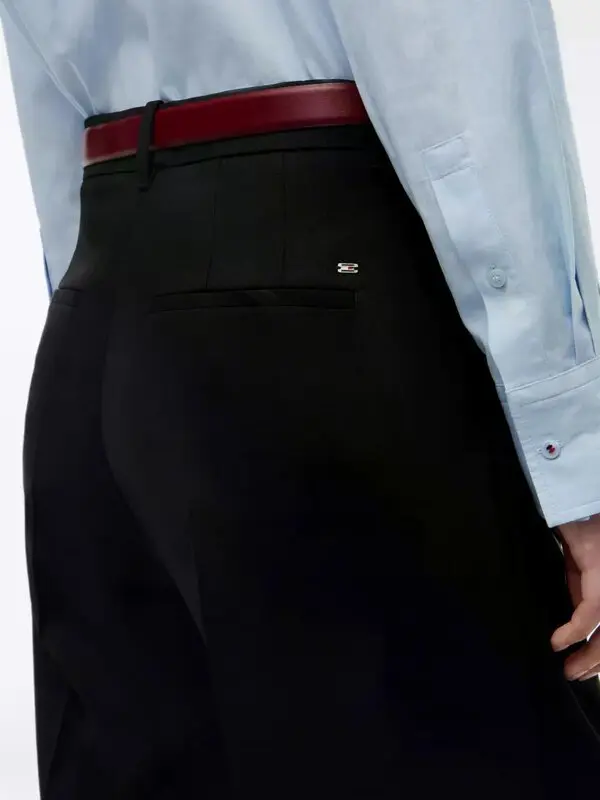 Tommy Hilfiger Pleated Wide-leg Trousers