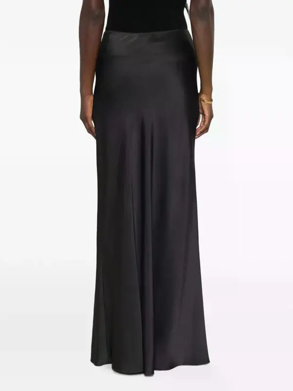 Fabiana Filippi Satin Maxi Skirt