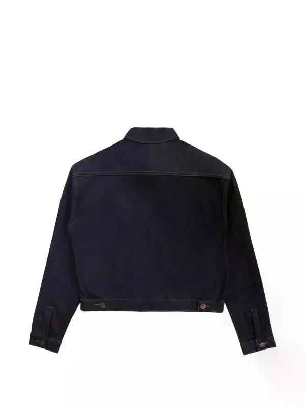 BOREDOM KILLS Spider Embellished Denim Jacket
